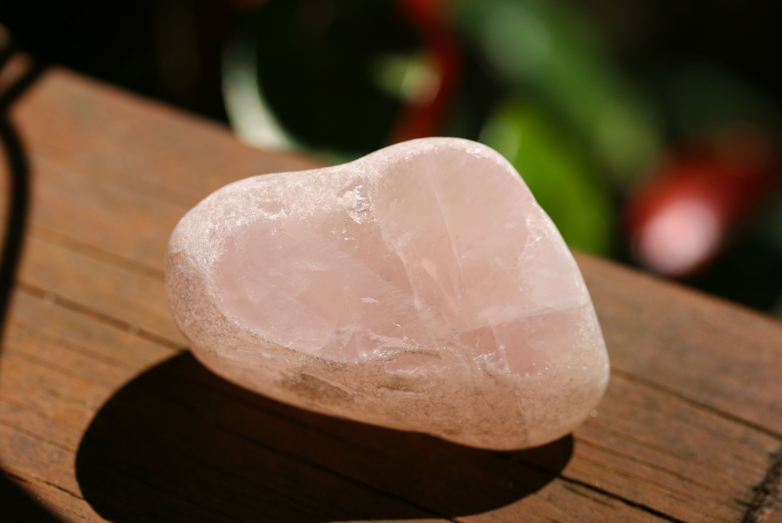 Rose Quartz Window Stone, Rose Quartz Ema Egg, Seer Stone, Healing ...