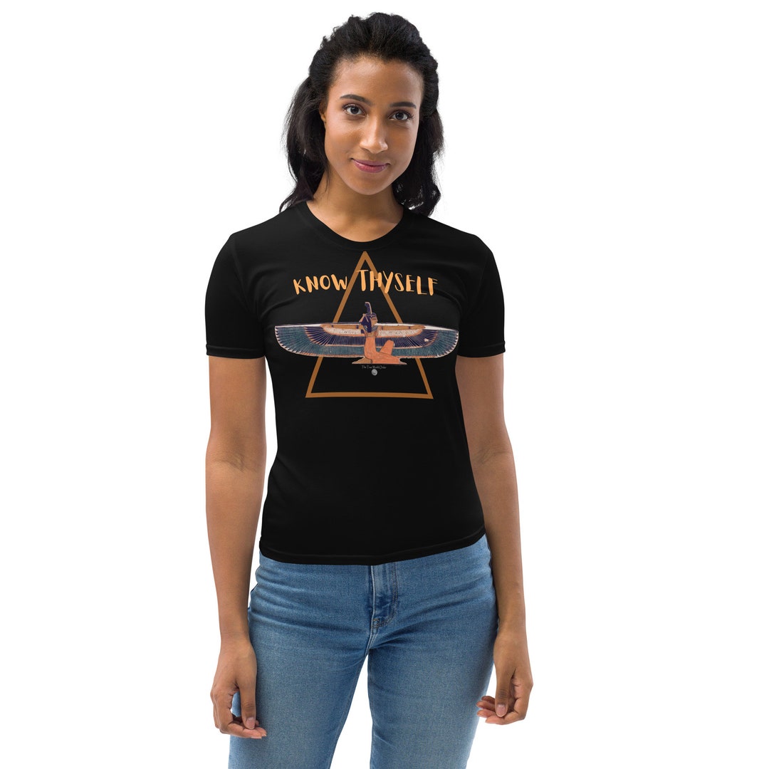 The True World Order Ma'at, Know Thyself, Pyramid, 42 Laws Women's T-shirt - Etsy