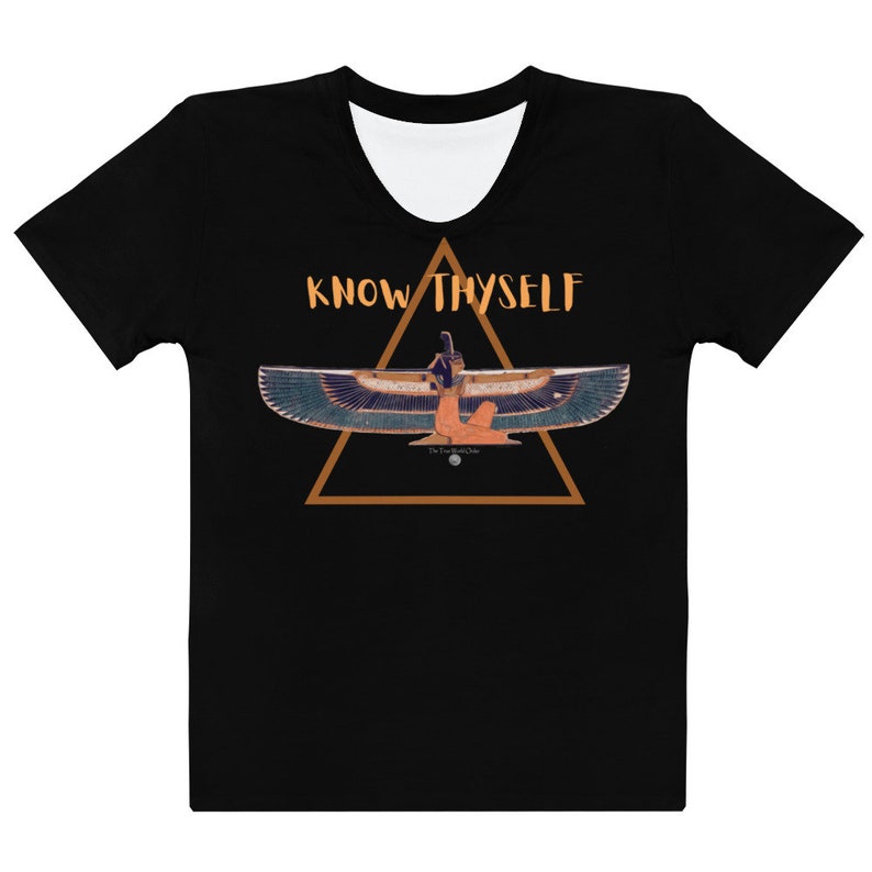 The True World Order Ma'at, Know Thyself, Pyramid, 42 Laws Women's T-shirt - Etsy