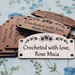 Personalized Craft Tags, Handmade Product Labels, Metalic Finish ...