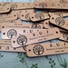 Personalized Craft Tags, Handmade Product Labels, Metalic Finish ...