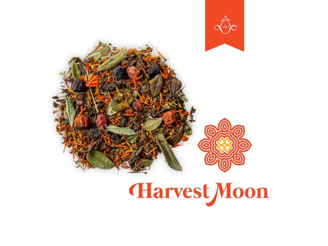 Wild Berry Herbal Tea HARVEST MOON Loose Leaf 2 Oz. 55 Gr. About 50 ...