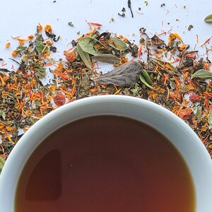 Wild Berry Herbal Tea HARVEST MOON Loose Leaf 2 Oz. 55 Gr. About 50 ...