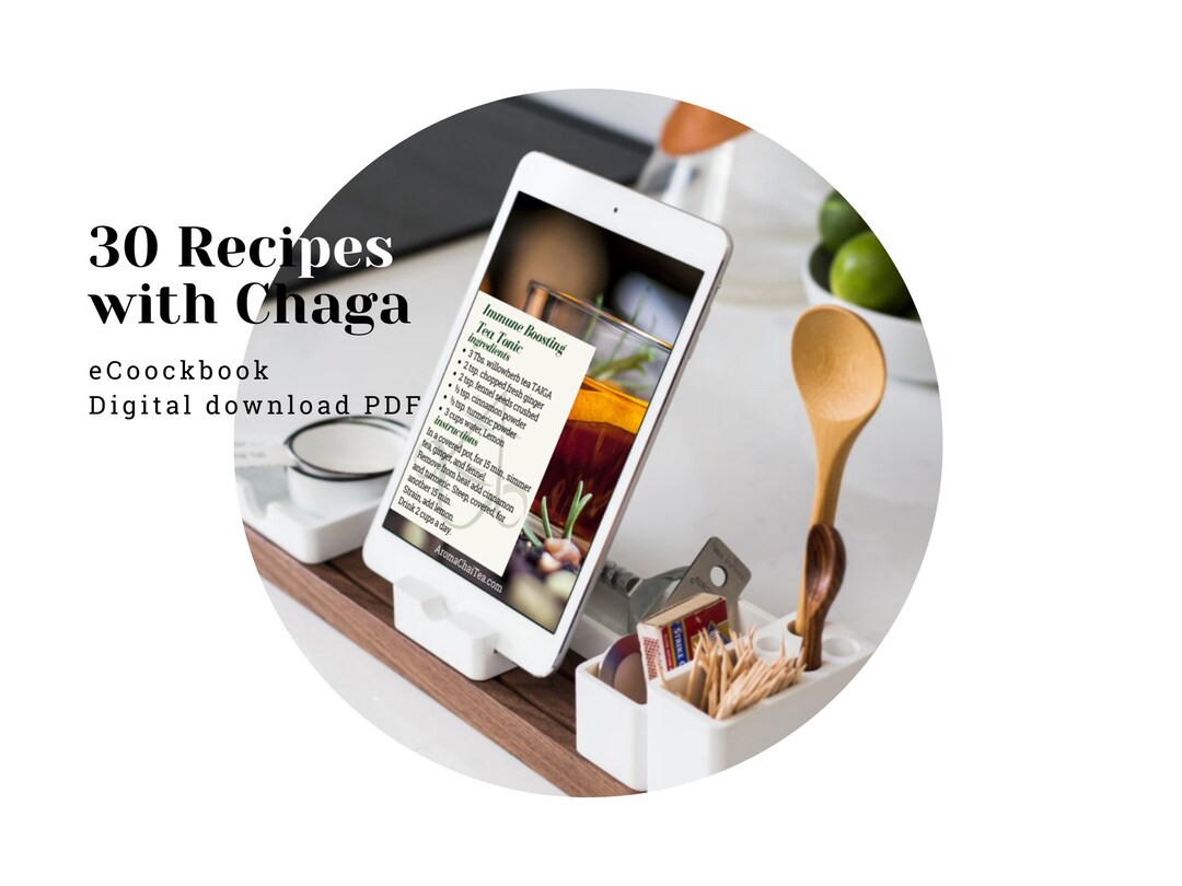 30 Recipes With Chaga Digital Book | PDF - Etsy