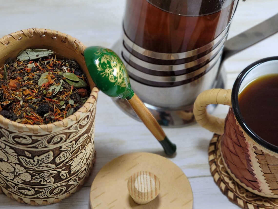 Wild Berry Herbal Tea HARVEST MOON Loose Leaf 2 Oz. 55 - Etsy