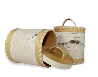 Birch Bark Container | Etsy