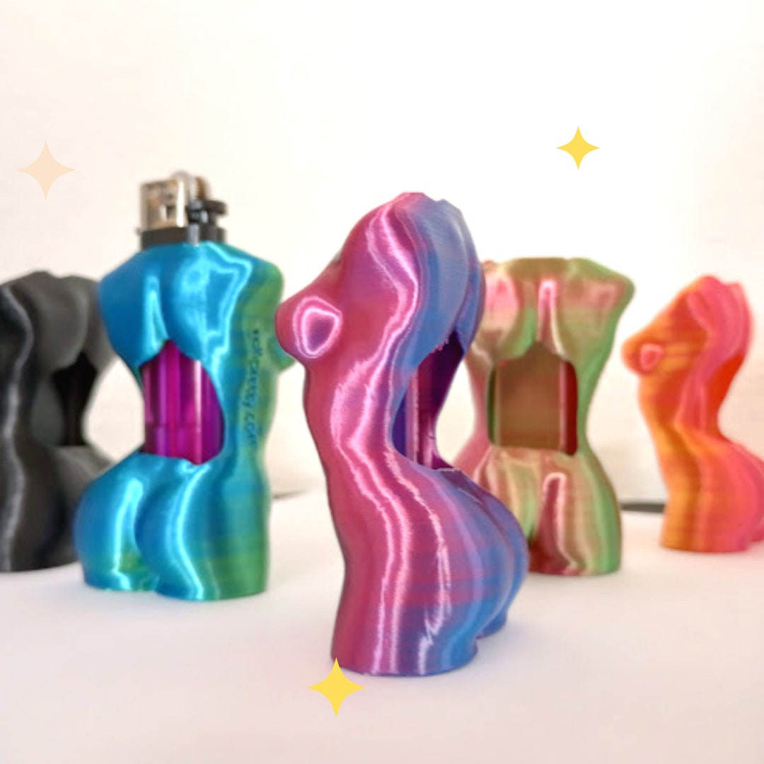 Lighter Cover Holder Sleeve - Female Body - Women Torso - Etsy