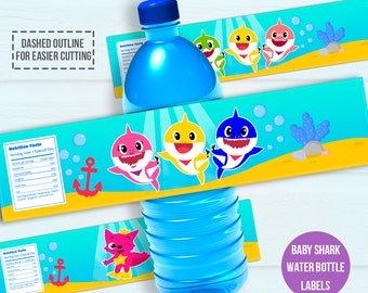 Baby shark printable | Etsy