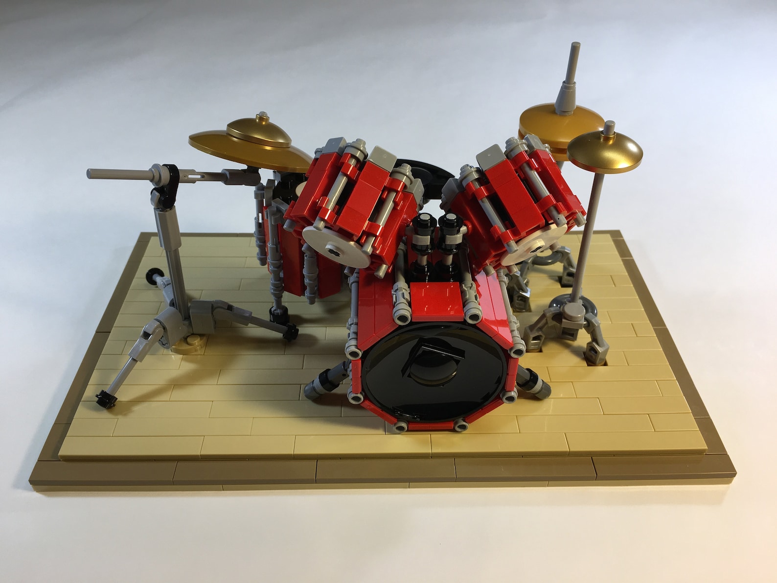 Drum-kit Set built From Lego Bricks - Etsy