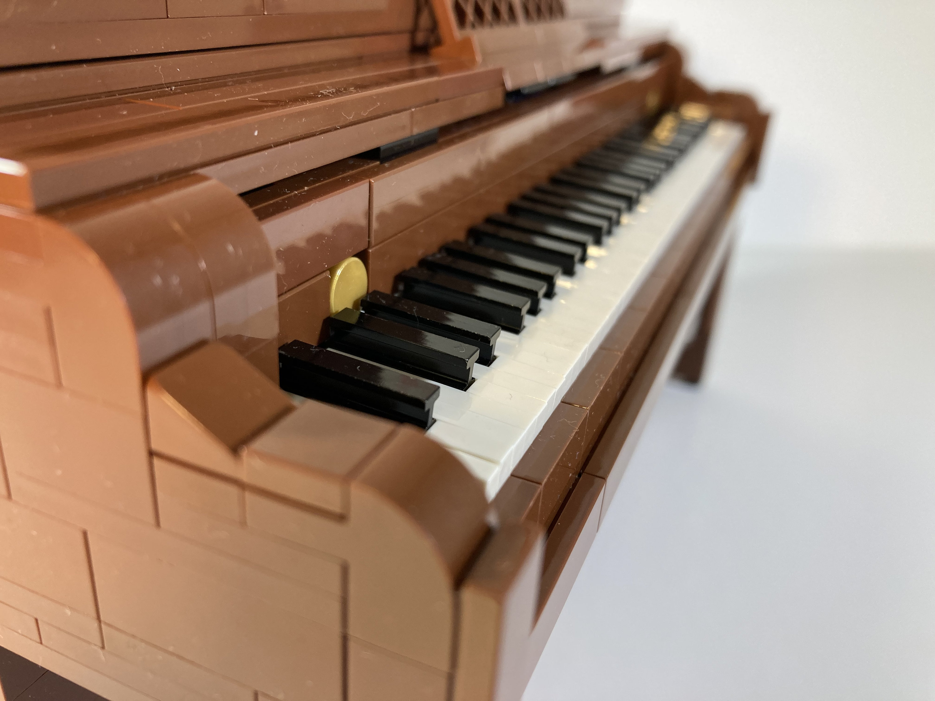 Upright Piano Set built From Lego Bricks - Etsy