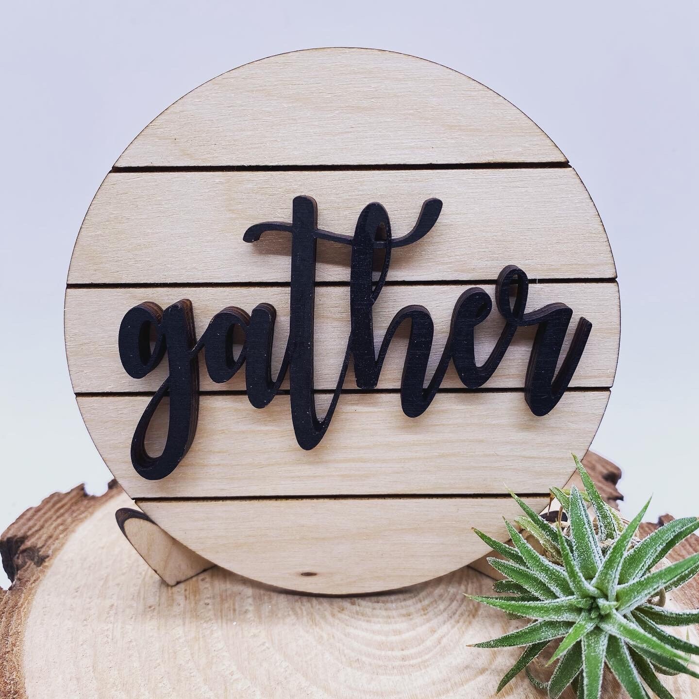 Wood Sign Round Small - Etsy