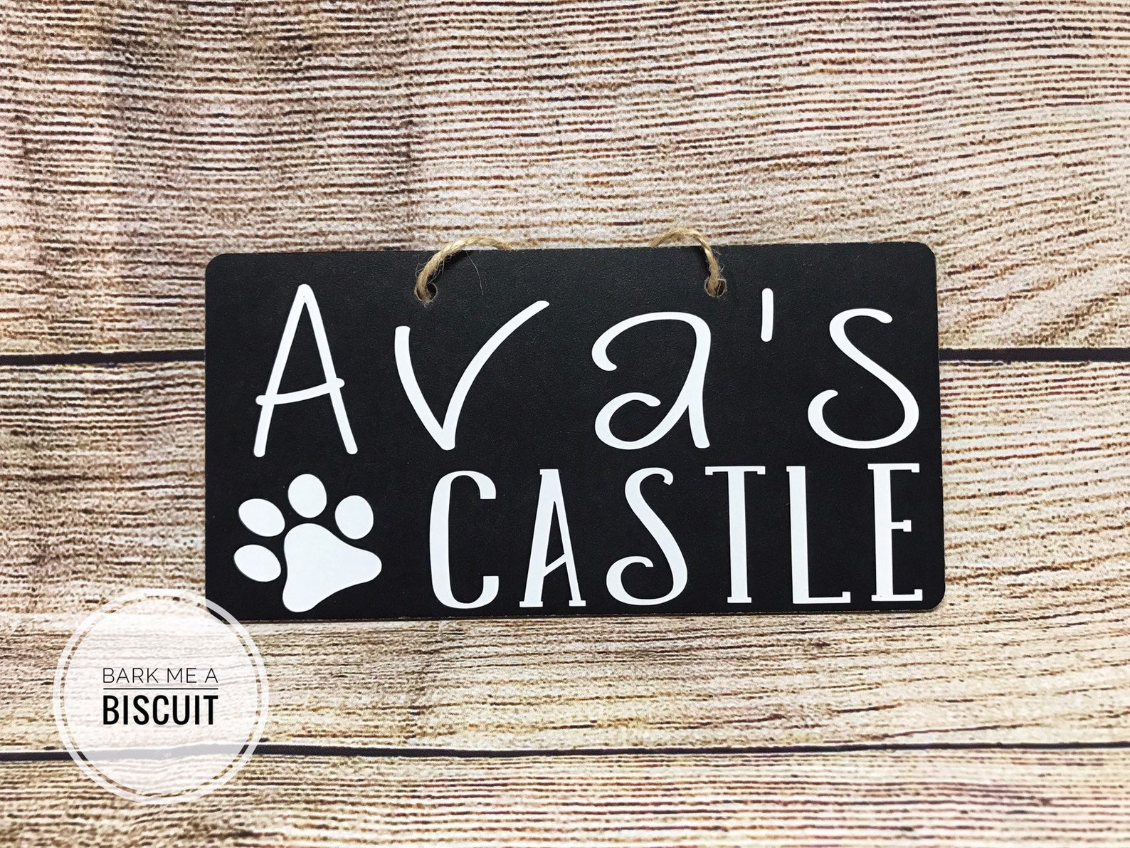 Dog House Name Sign / Kennel Name Plaque / Sign / Approx - Etsy
