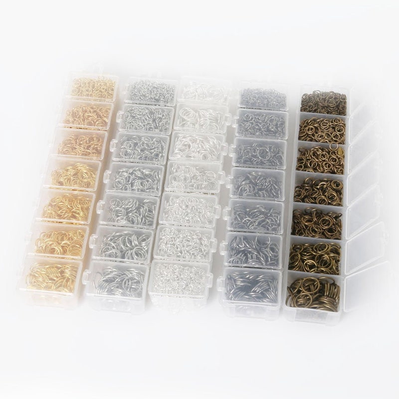 Mixed Size Split Rings - Etsy