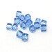 20pcs Baby Blue Crystal Cube 6x6mm Beads Beveled Glass - Etsy