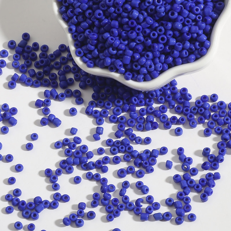 Blue Seed Beads - Etsy