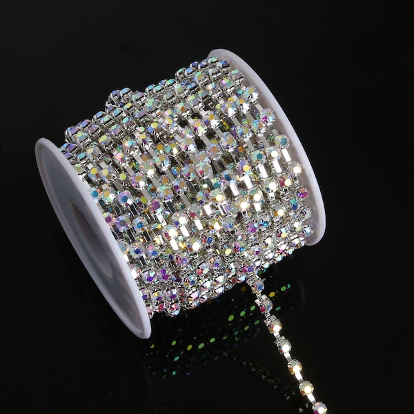 Rhinestone Chain - Etsy