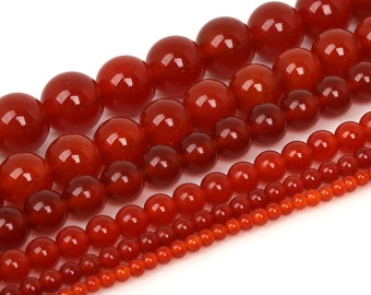 Round Agate Beads | Etsy