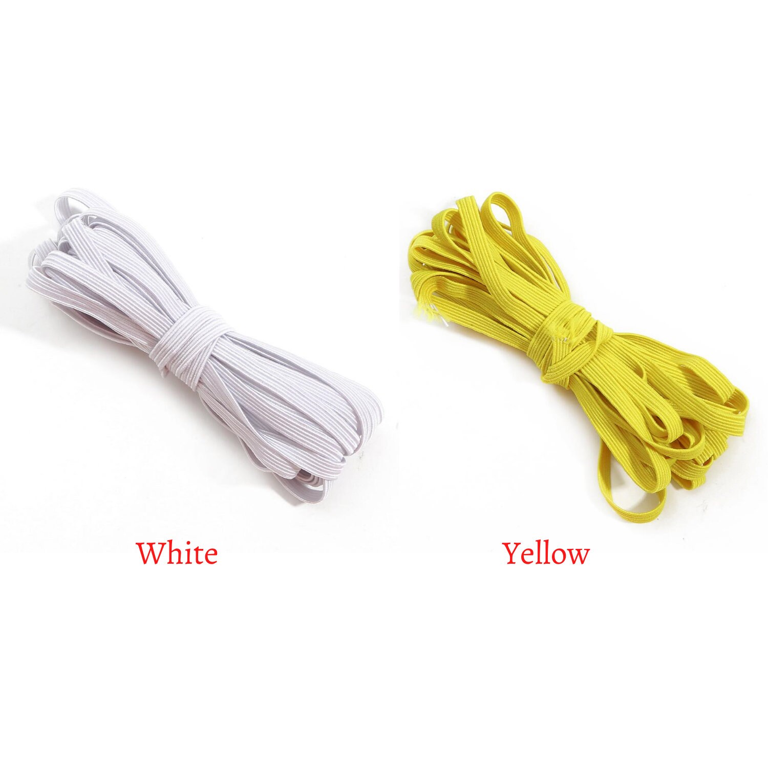 5 Metres 6mm Colorful Rainbow Elastic Cord 22 Colors Thick | Etsy