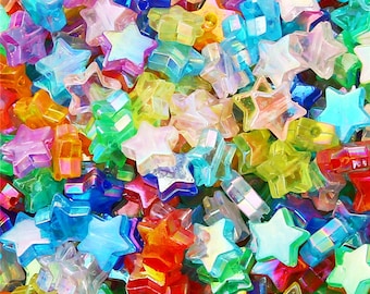 Plastic Star Charms,150pcs 21mm Star Outline Plastic or Acrylic ...