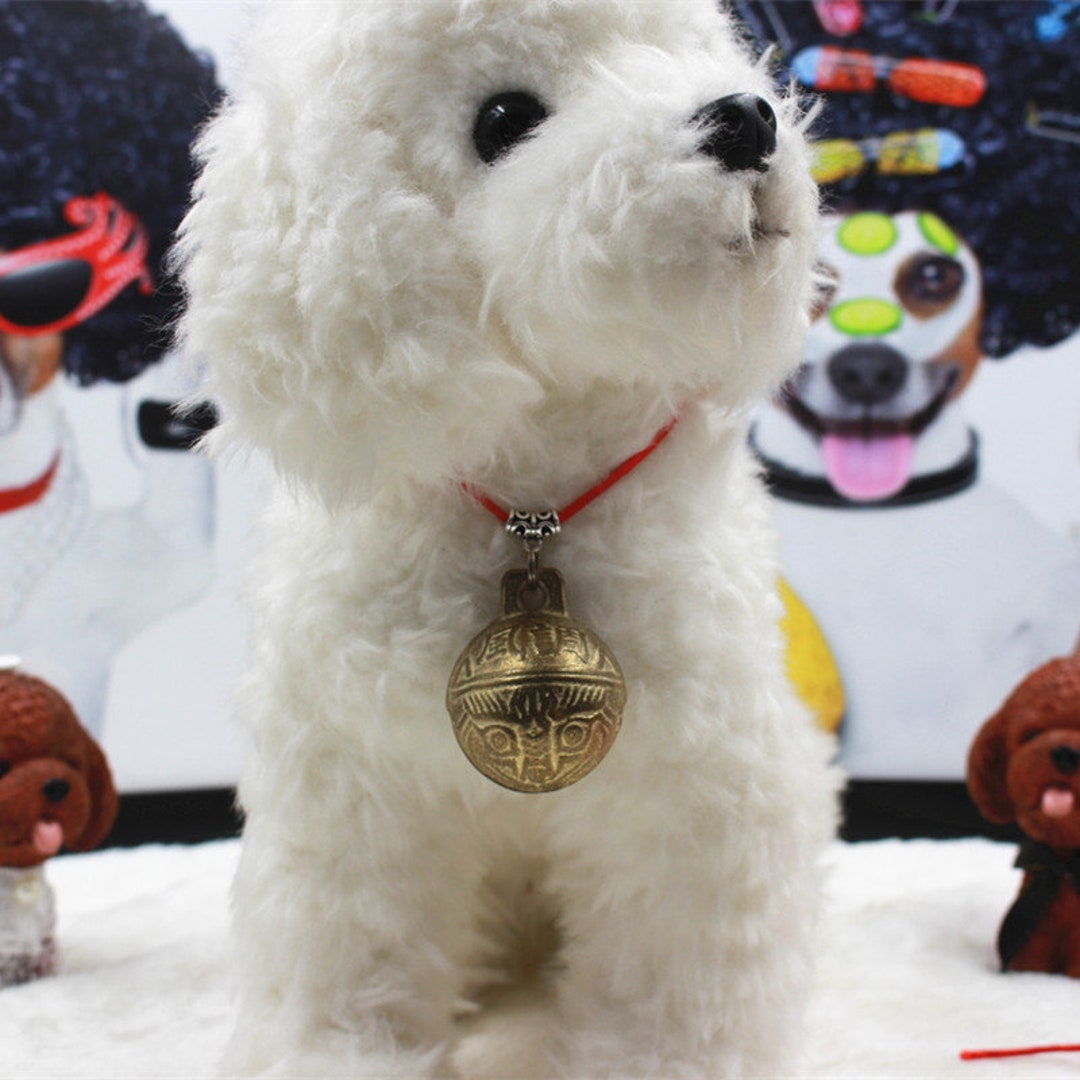 7 Sizes Brass Tiger Bell - Jingle Bell Pet Bell - Antique Bronze Bell ...