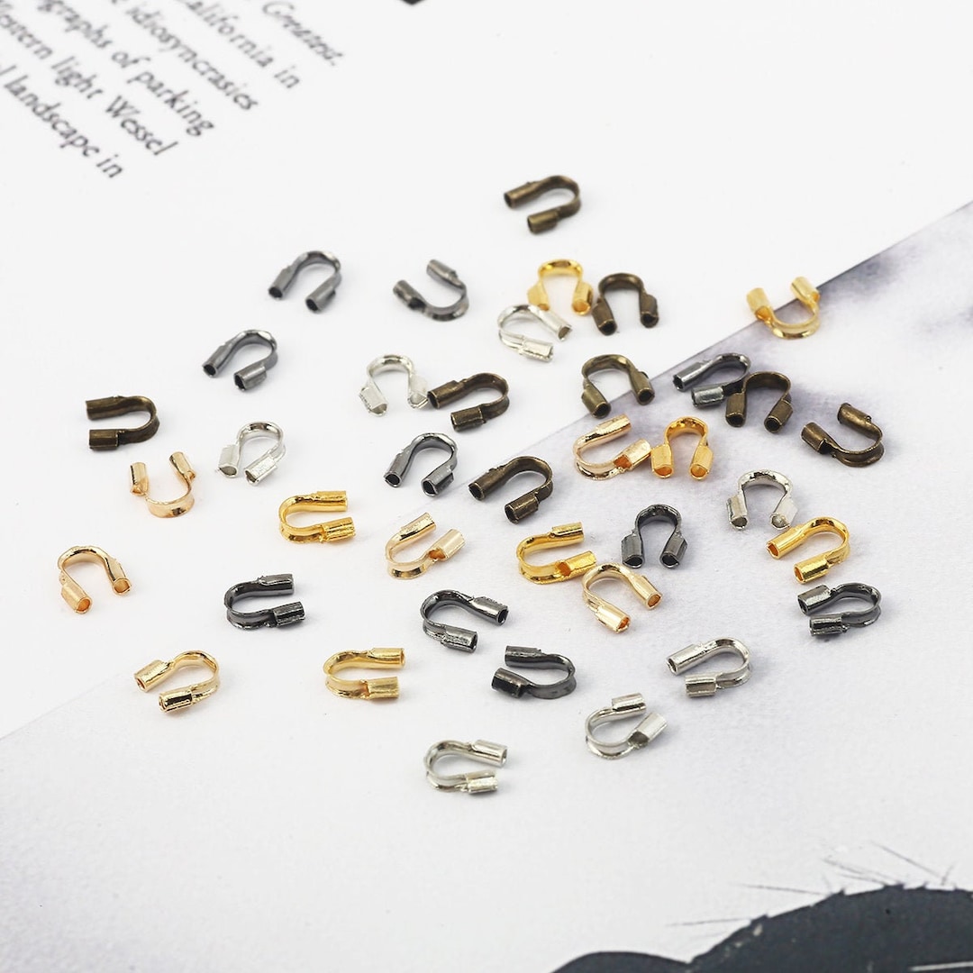 100 Pcs Wire Protectors - Wire Guard Guardian Protectors Loops - U ...