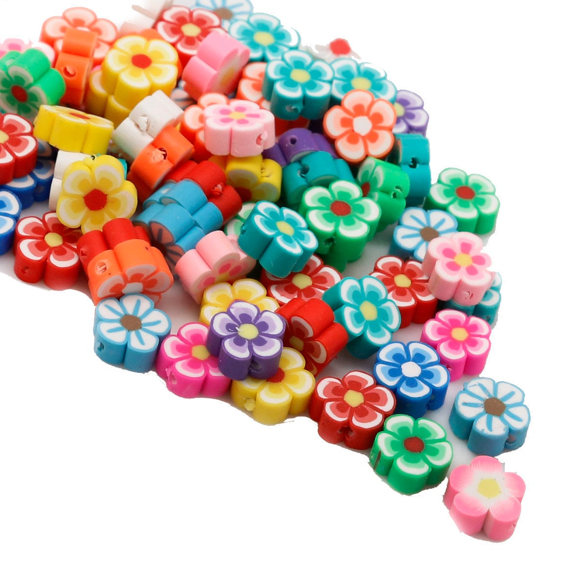 Fimo Polymer Clay Plum Blossom Flower Beads 6mm 10mm 12mm - Etsy