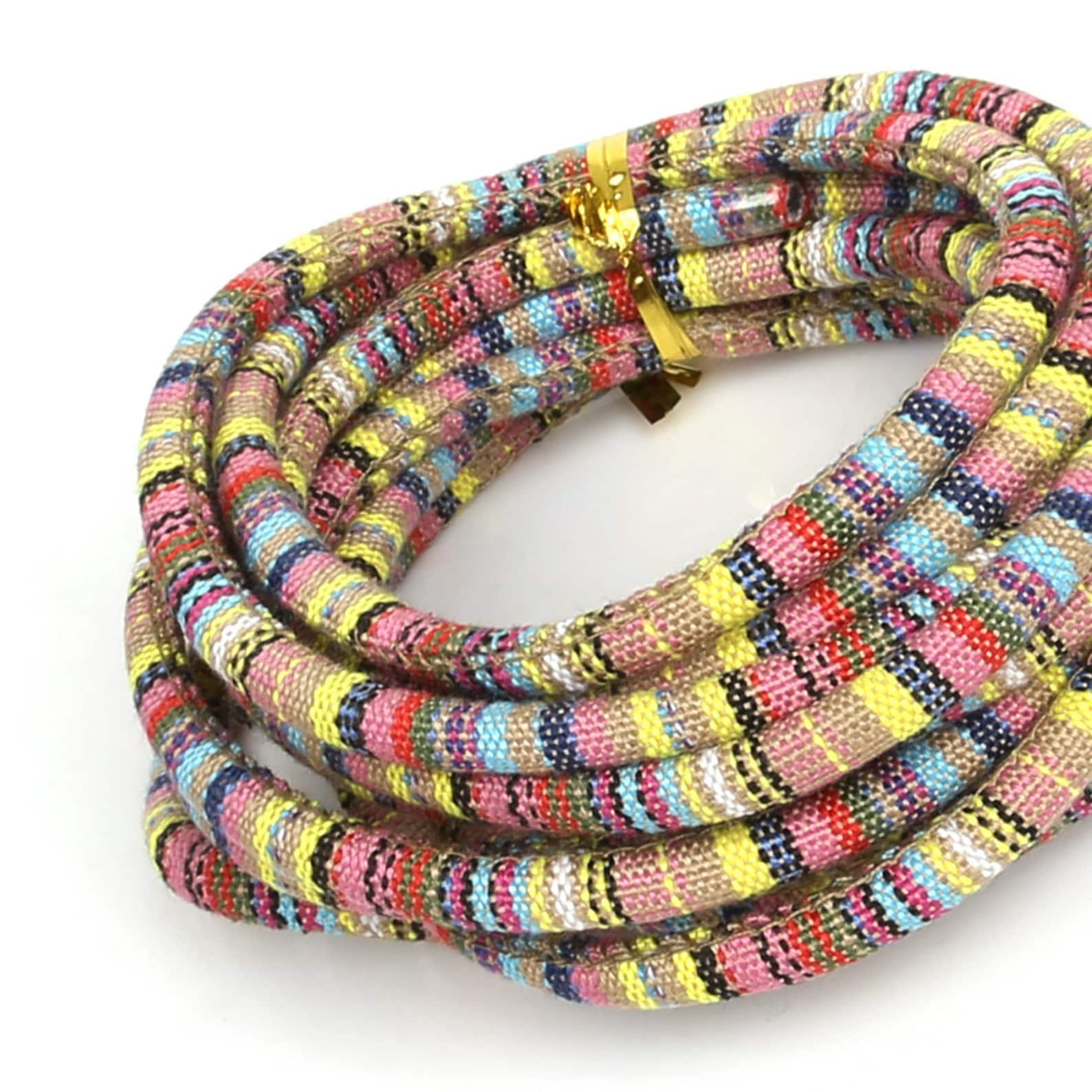 African Fabric Ethnic Rope Cord Tribal Rope Cord Black | Etsy