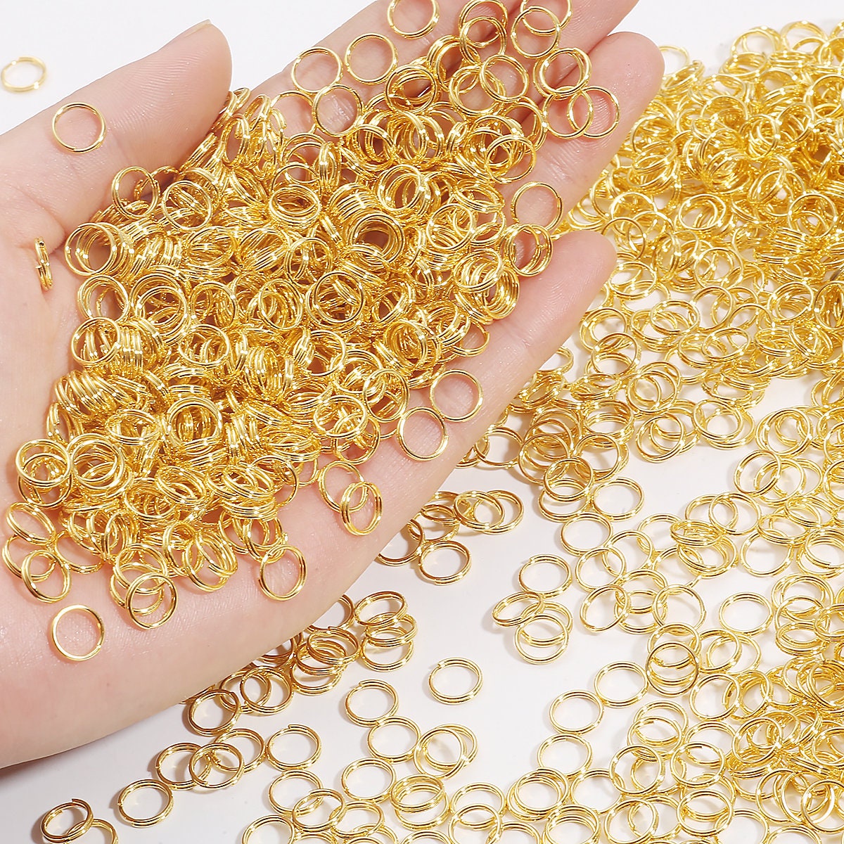 Bulk Double Jump Rings 5mm 6mm 8mm 10mm Split Jump Rings - Etsy