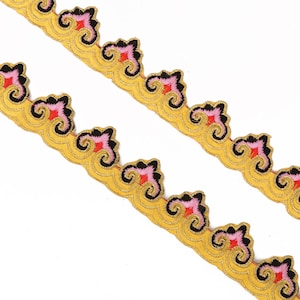 Ethnic Lace Trim - Chinese Lace Trim - 4.5 Yards - Etsy