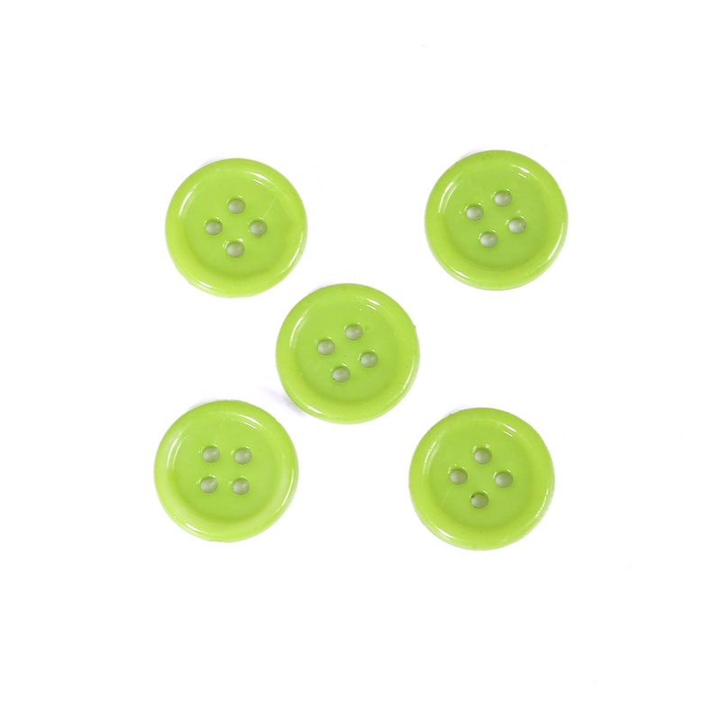 Green Buttons - Etsy