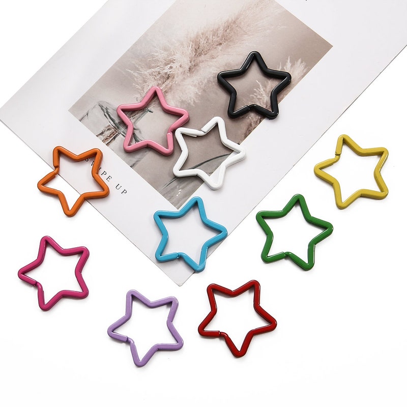 Star Keychain - Etsy