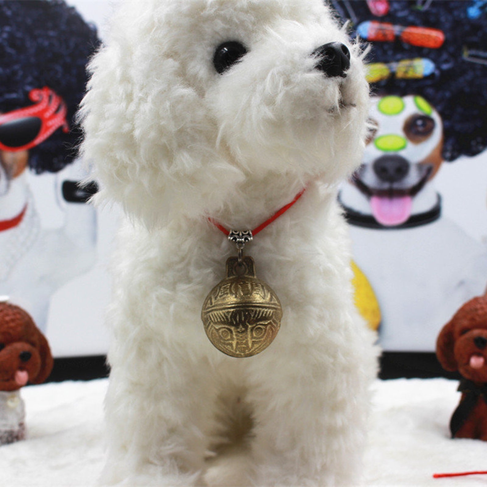 6 Sizes Brass Tiger Bell Jingle Bell Pet Bell Antique - Etsy