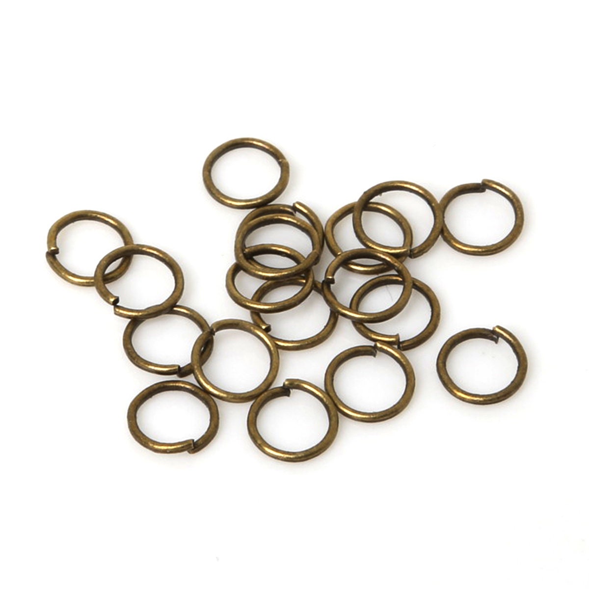 6mm Jump Rings 750pcs Gold Silver Bronze Plated Open Jump | Etsy