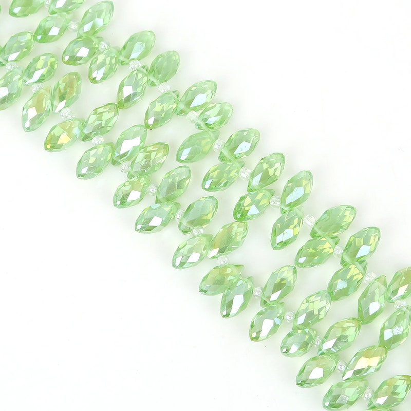 Green Teardrop - Etsy