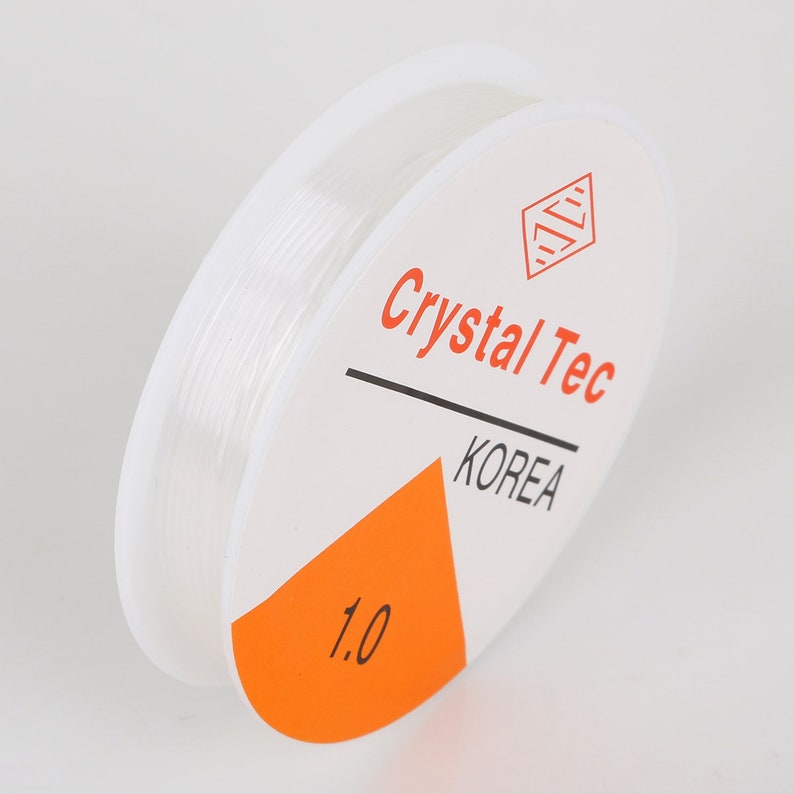 1mm Clear Thread Elastic String 5 Meters Strong Stretchy - Etsy