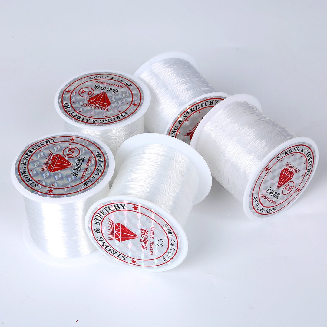 0.2/0.25/0.3/0.35/0.4/0.45/0.5/0.6mm 1 Roll Fish Line Wire Clear ...