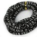 African Fabric Ethnic Rope Cord - Tribal Rope Cord - Black White Pink ...