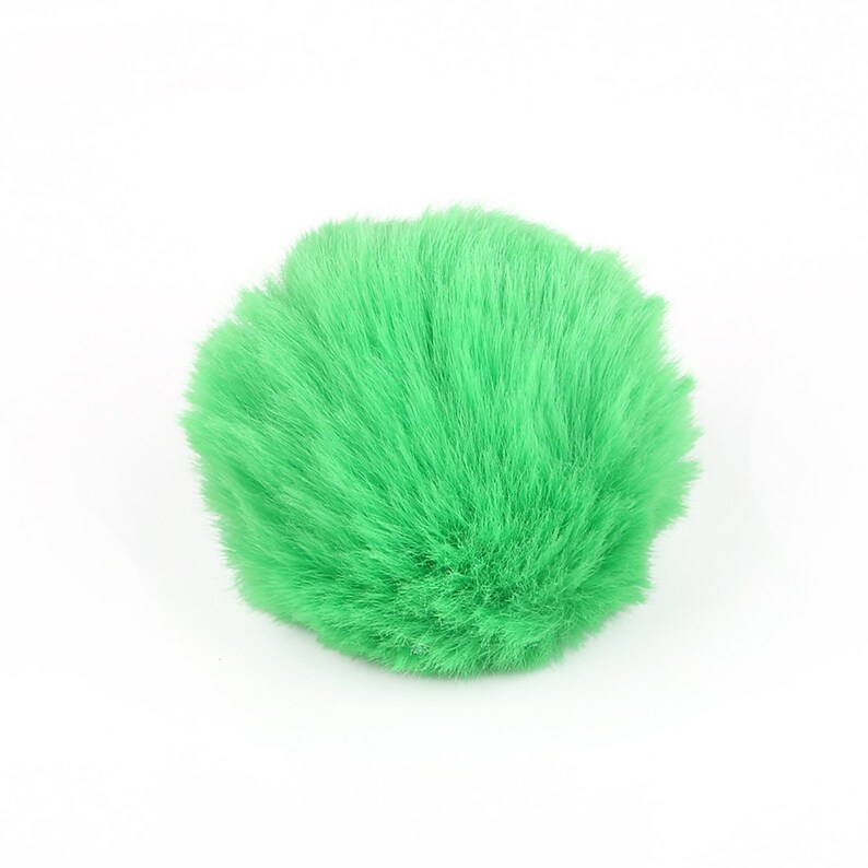 40MM Pom Pom Charms in 10 Colors 4 Pieces Fluffy Pom Pom - Etsy