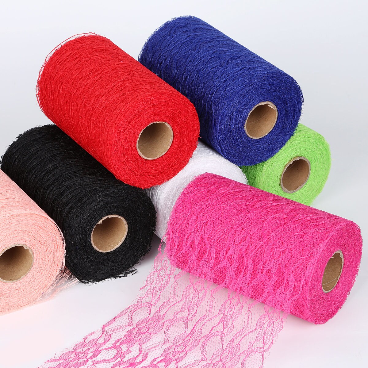 22M 15cm Lace Ribbon Roll | Ornamental Lace Roll | Decorative Lace Roll ...