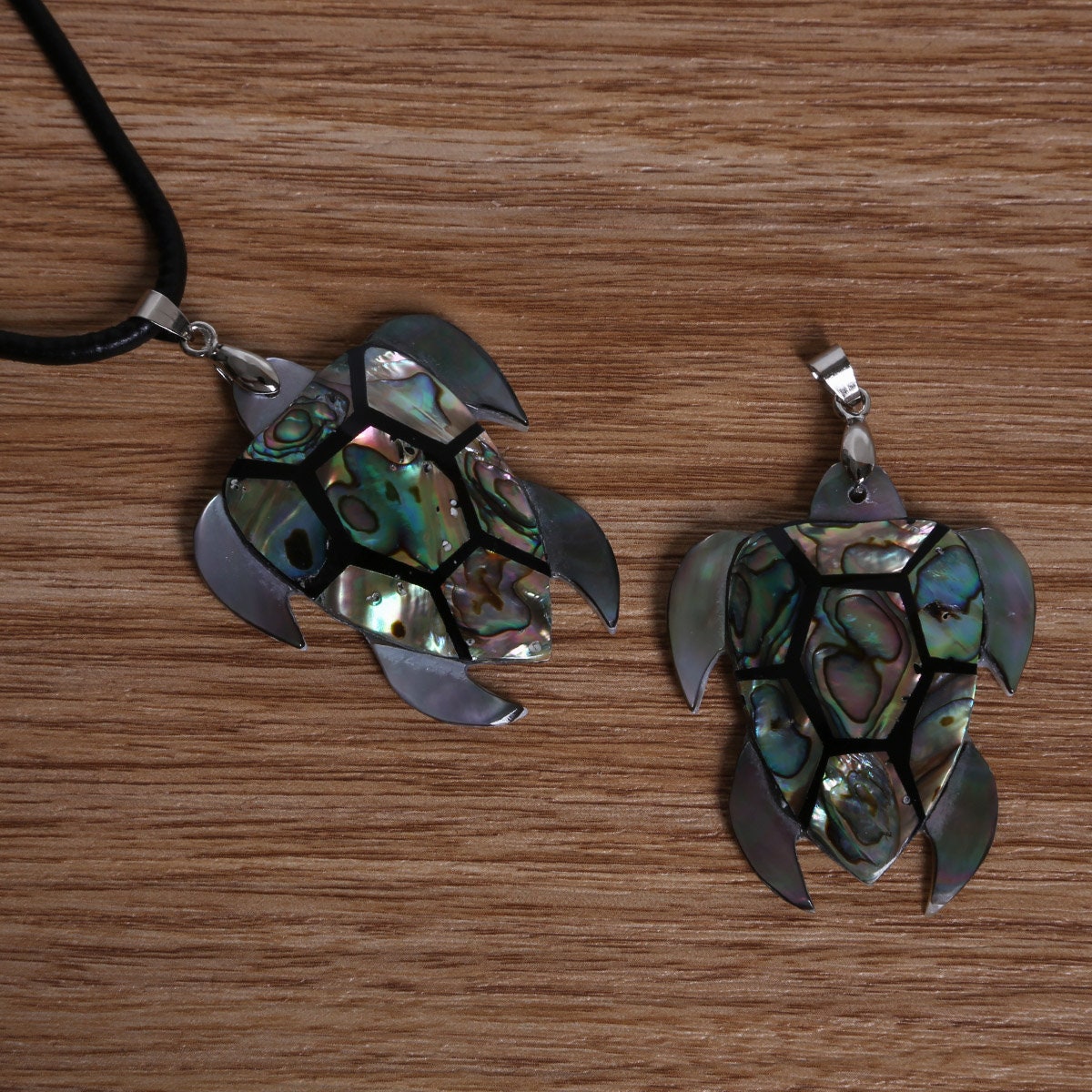 Natural Abalone Shell Sea Turtle Animal Charms Pendant Beads - Etsy