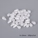 3 SIZES White Teardrop Pearl Beads, Ivory Teardrop Beads, Faux Pearl ...