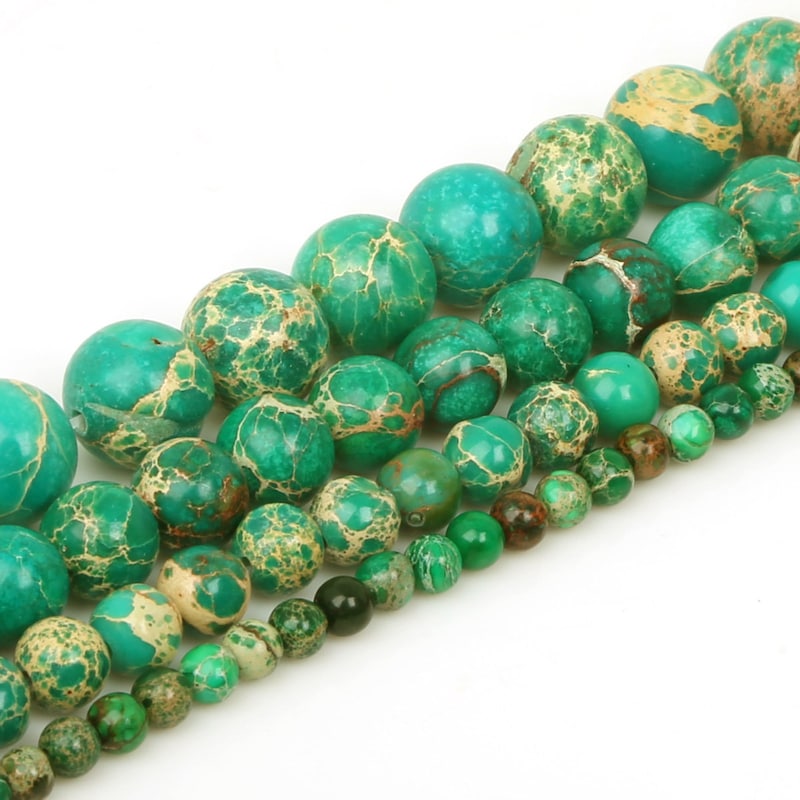 Green Beads - Etsy