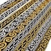 10 PATTERNS Greek Key Ribbon Trim Greece Ribbon Trim Gold - Etsy
