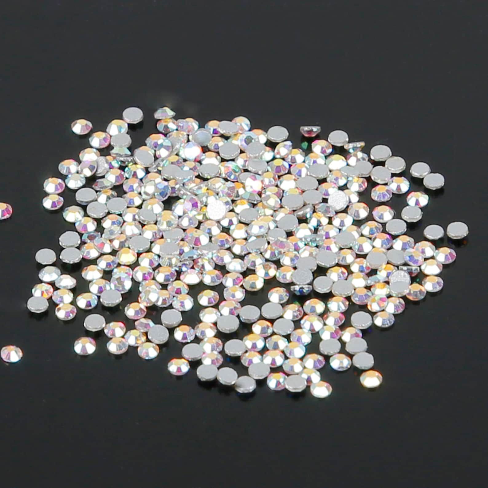 AB Flat Back Crystal Rhinestones | Etsy