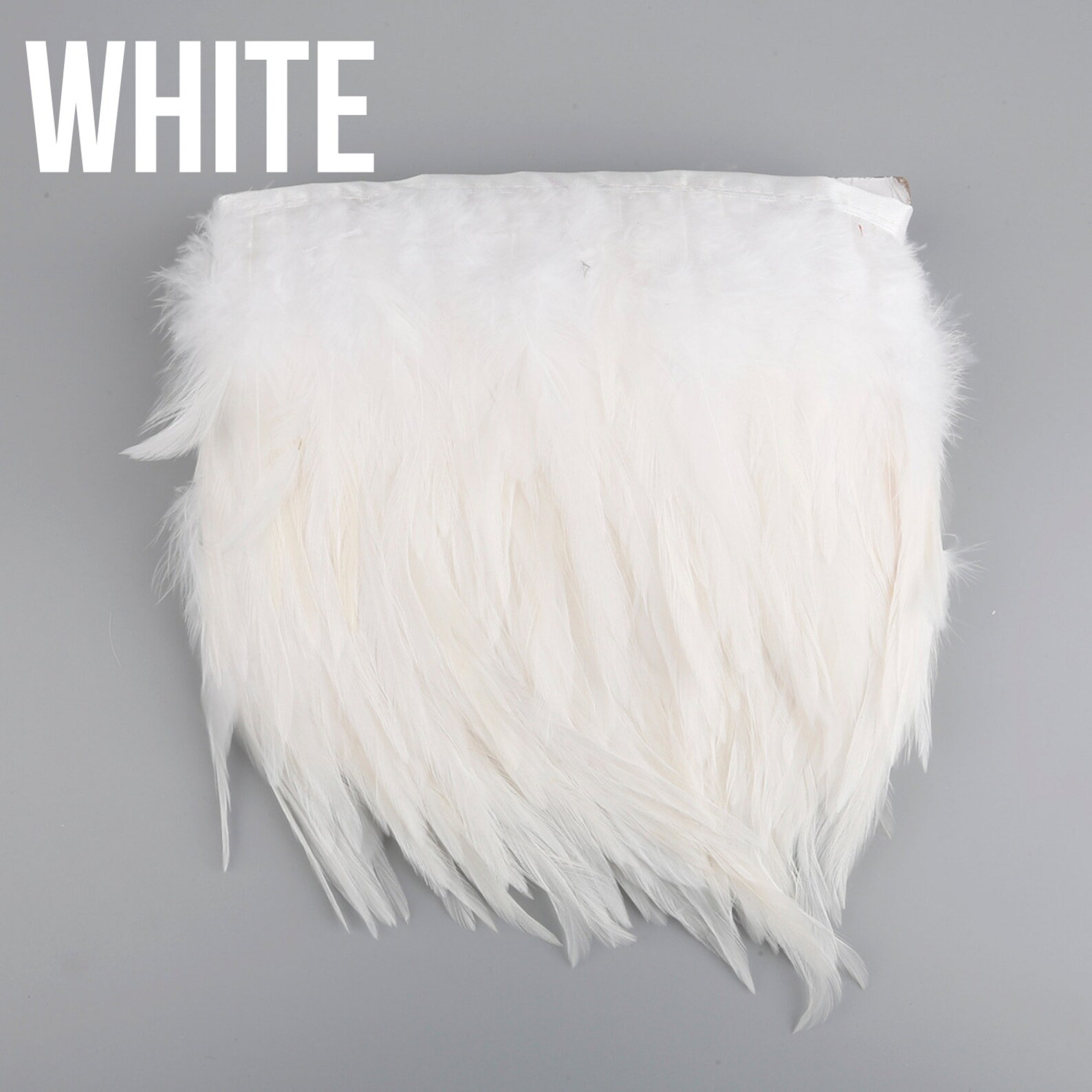 15 Colors Ostrich Pointy Feather Fringe Trim | 8-10cm 1 Meter | Elegant ...
