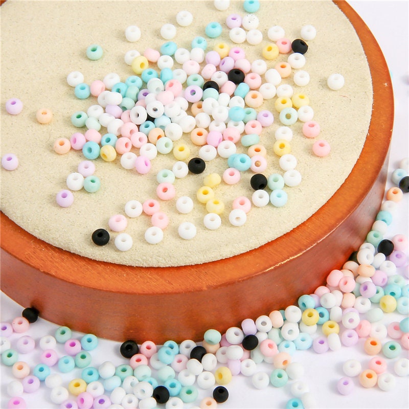 2mm 3mm Matte Cream Color Seed Beads 8/0 12/0 High Quality - Etsy Australia