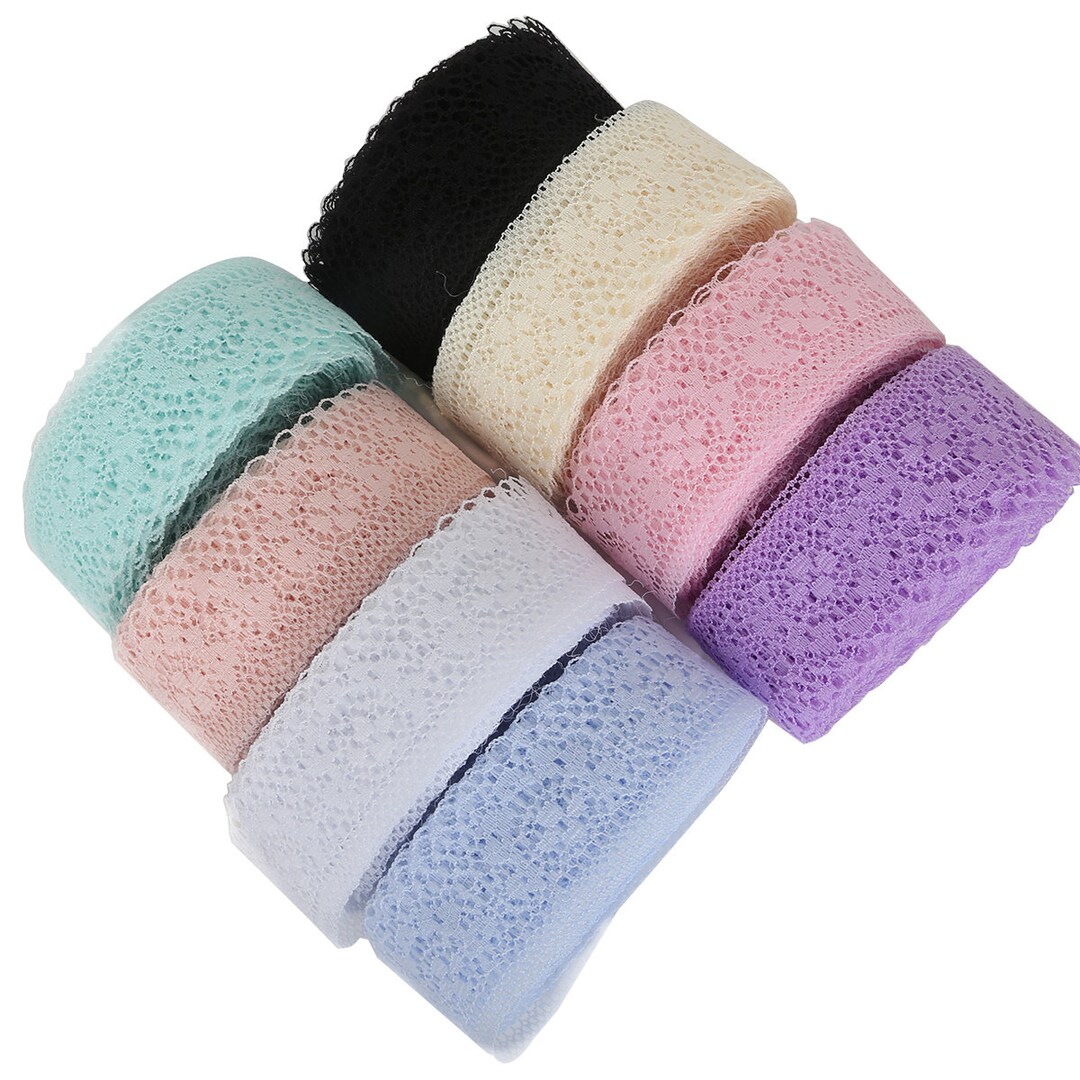 10M 4cm Lace Ribbon Roll | Ornamental Lace Roll | Decorative Lace Roll ...