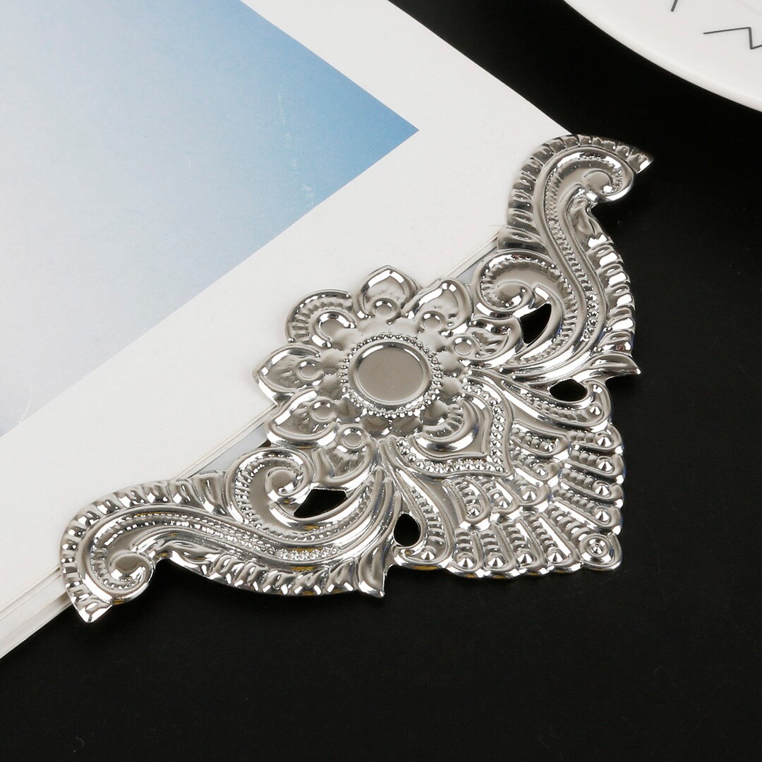 4pcs Silver Antique Crown Connector Pendant - Silver Crown - Crown ...