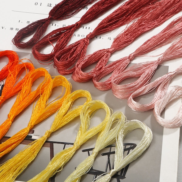 Silk Embroidery Floss - Etsy