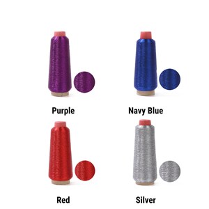 3500 Yards Metallic Embroidery Threads - Sewing Thread - Silk Thread ...